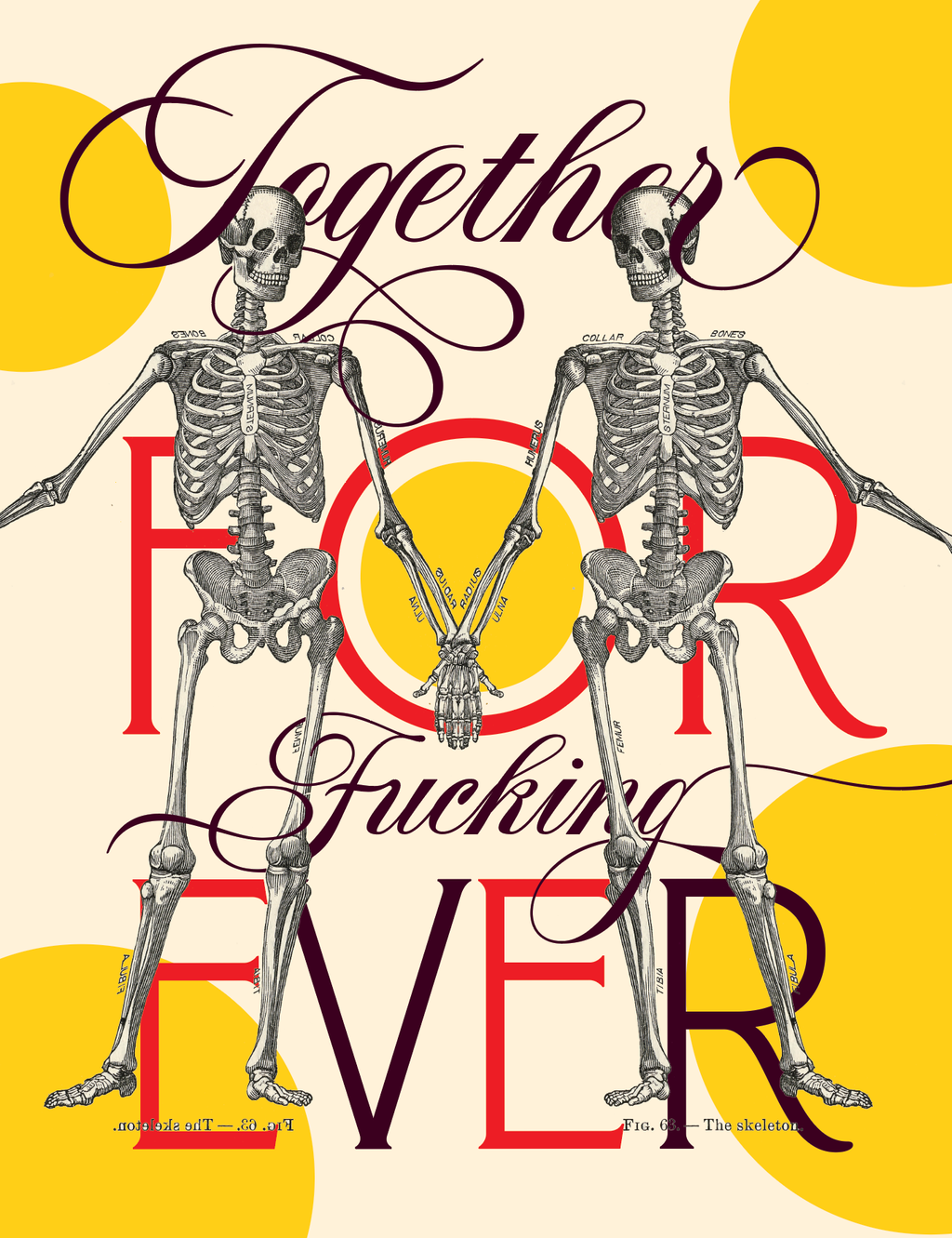 SKELETON LOVE! – One Strange Bird