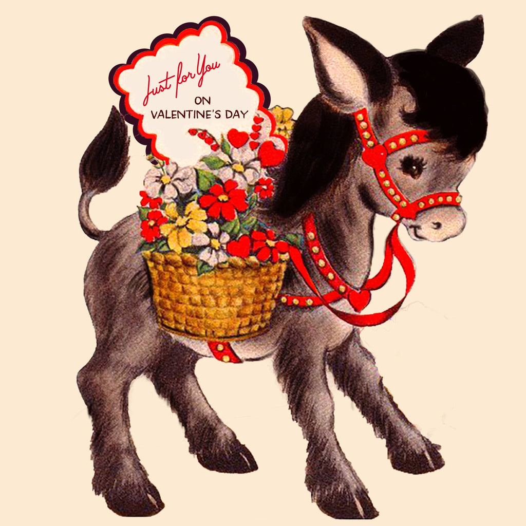 A LITTLE ASS! valentine card – One Strange Bird