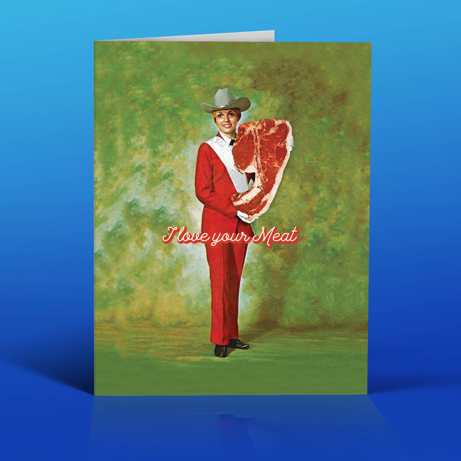 Love Meat love card – One Strange Bird