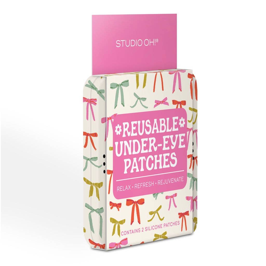 Put a Bow on It Reusable Under-Eye Patches – One Strange Bird
