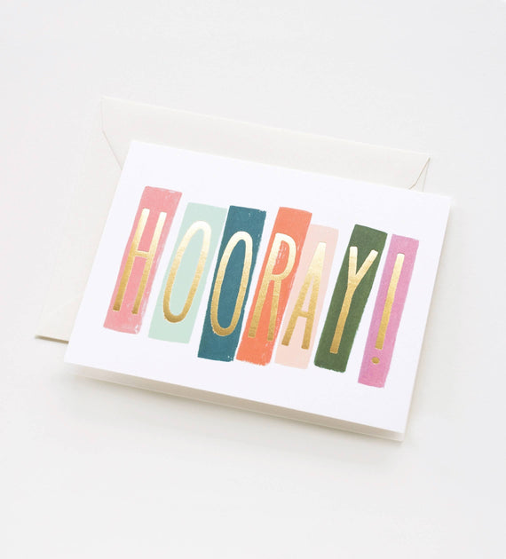 Hooray! card – One Strange Bird