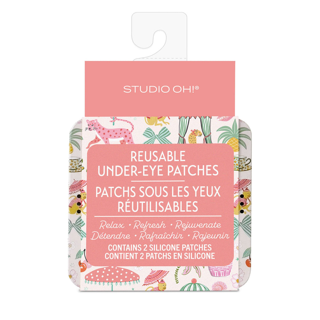 Leopard on Parade Reusable Under-Eye Patches – One Strange Bird