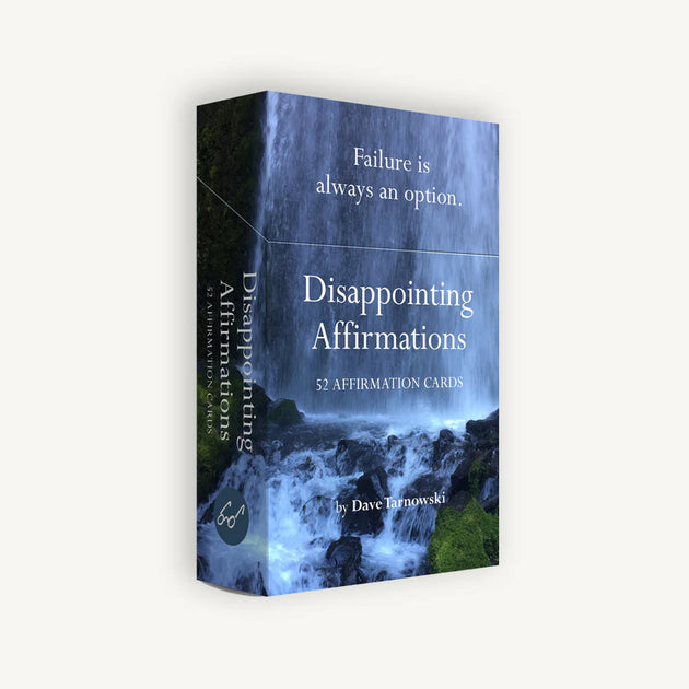 Disappointing Affirmations Deck 52 Affirmation Cards – One Strange Bird