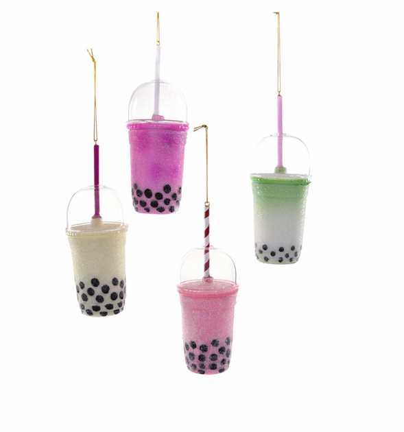 Boba Tea Ornament – One Strange Bird