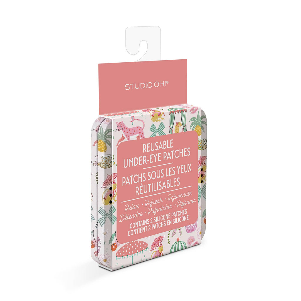 Leopard on Parade Reusable Under-Eye Patches – One Strange Bird