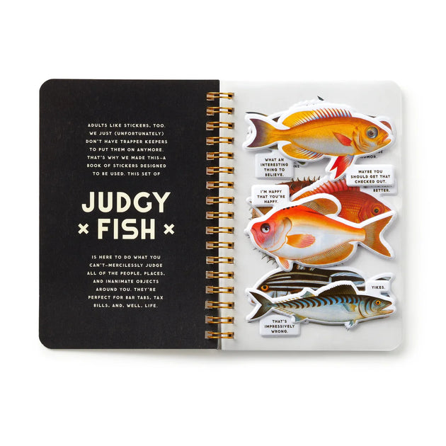 Judgy Fish Sticker Book – One Strange Bird